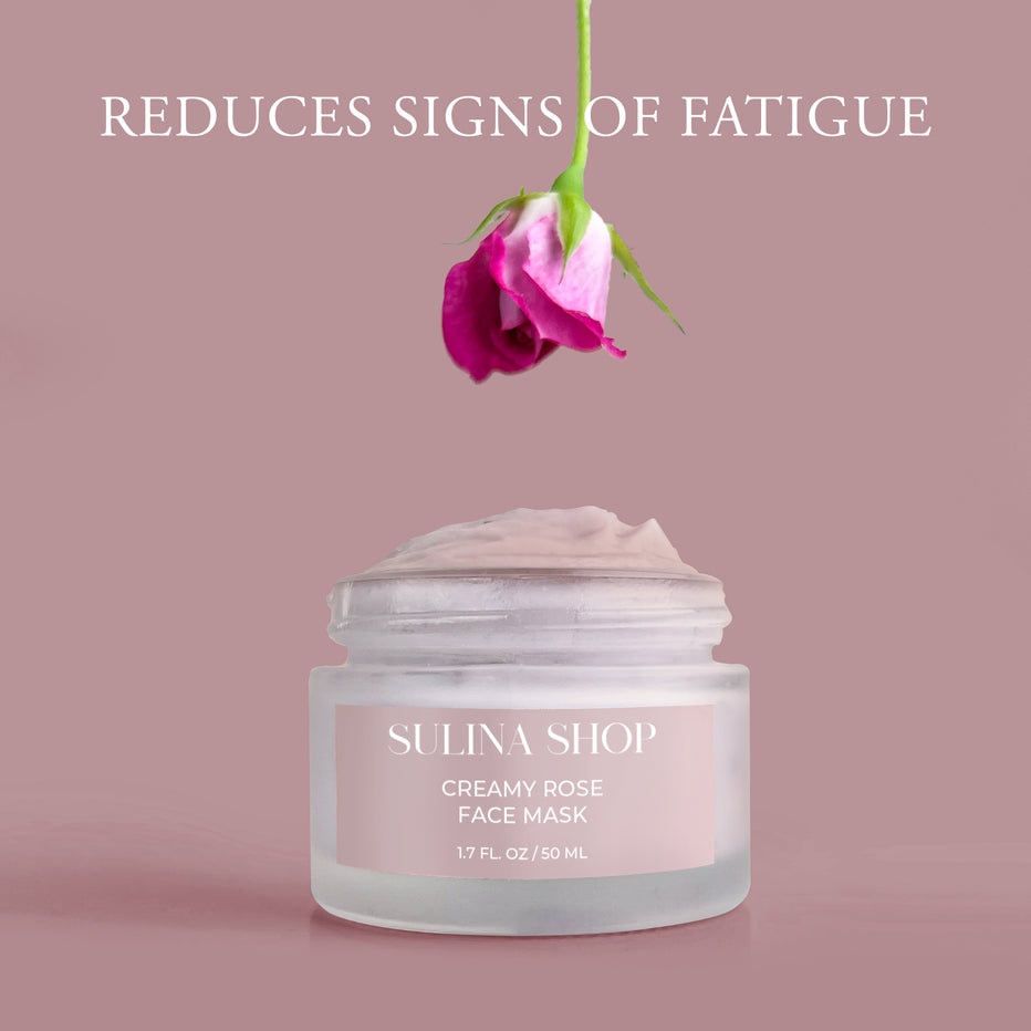 Creamy Rose Face Mask - Sulina Shop