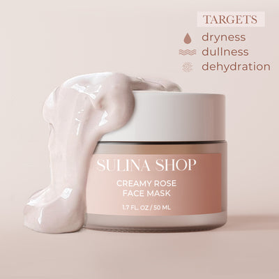 Creamy Rose Face Mask - Sulina Shop