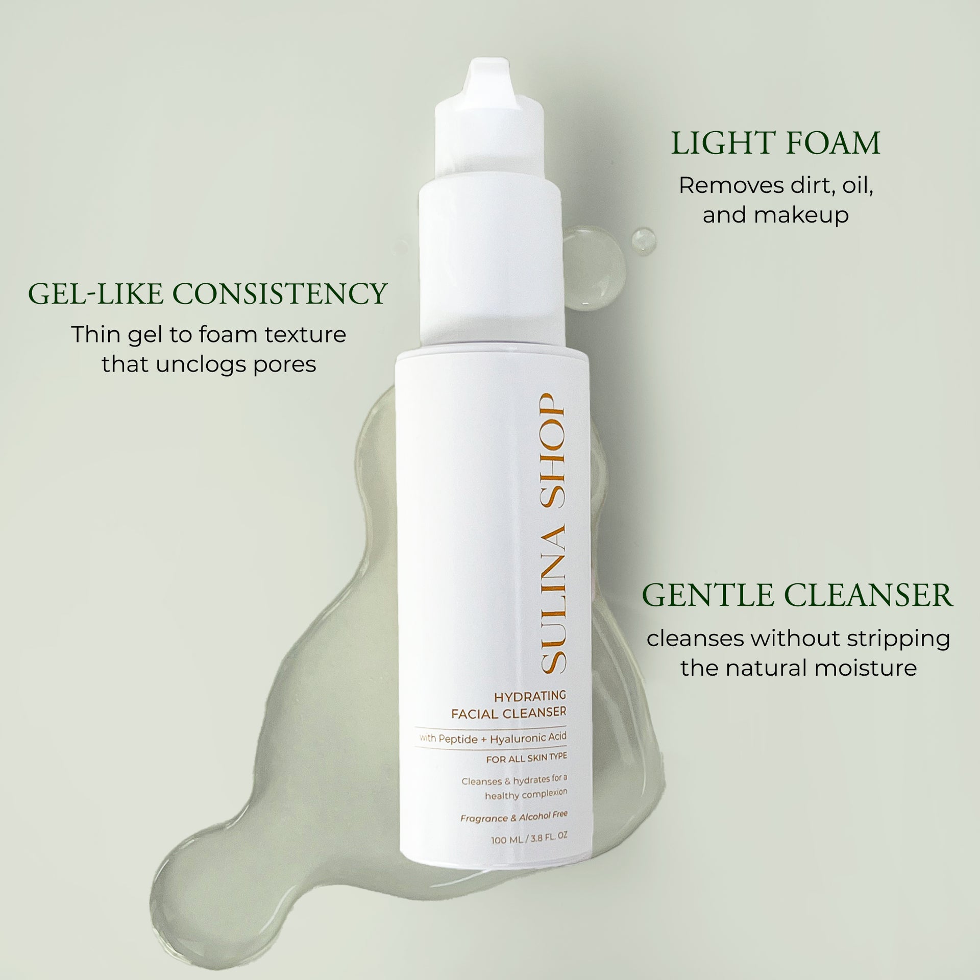 Hydrating Facial Cleanser - Sulina Shop
